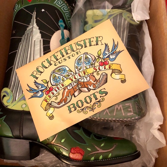 Rocketbuster Boots | Shoes | New Rocketbuster Custom Cowboy Boots New ...